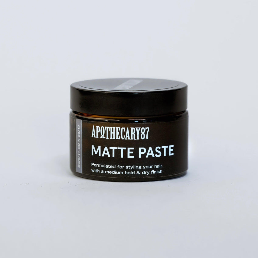 Matte Hair Styling Paste | UK Made – Apothecary 87